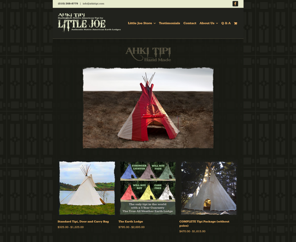 Ahki Tipi - David Marr - Marrvelous.com
